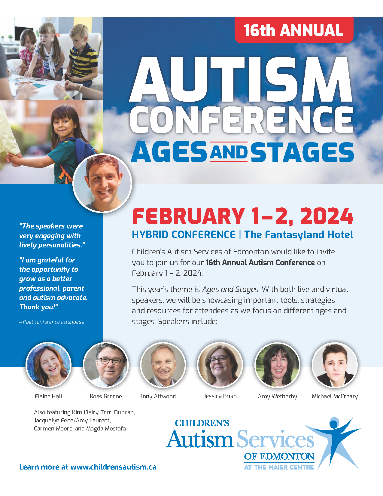 16th Annual Autism Conference - Holy Trinity Catholic High School