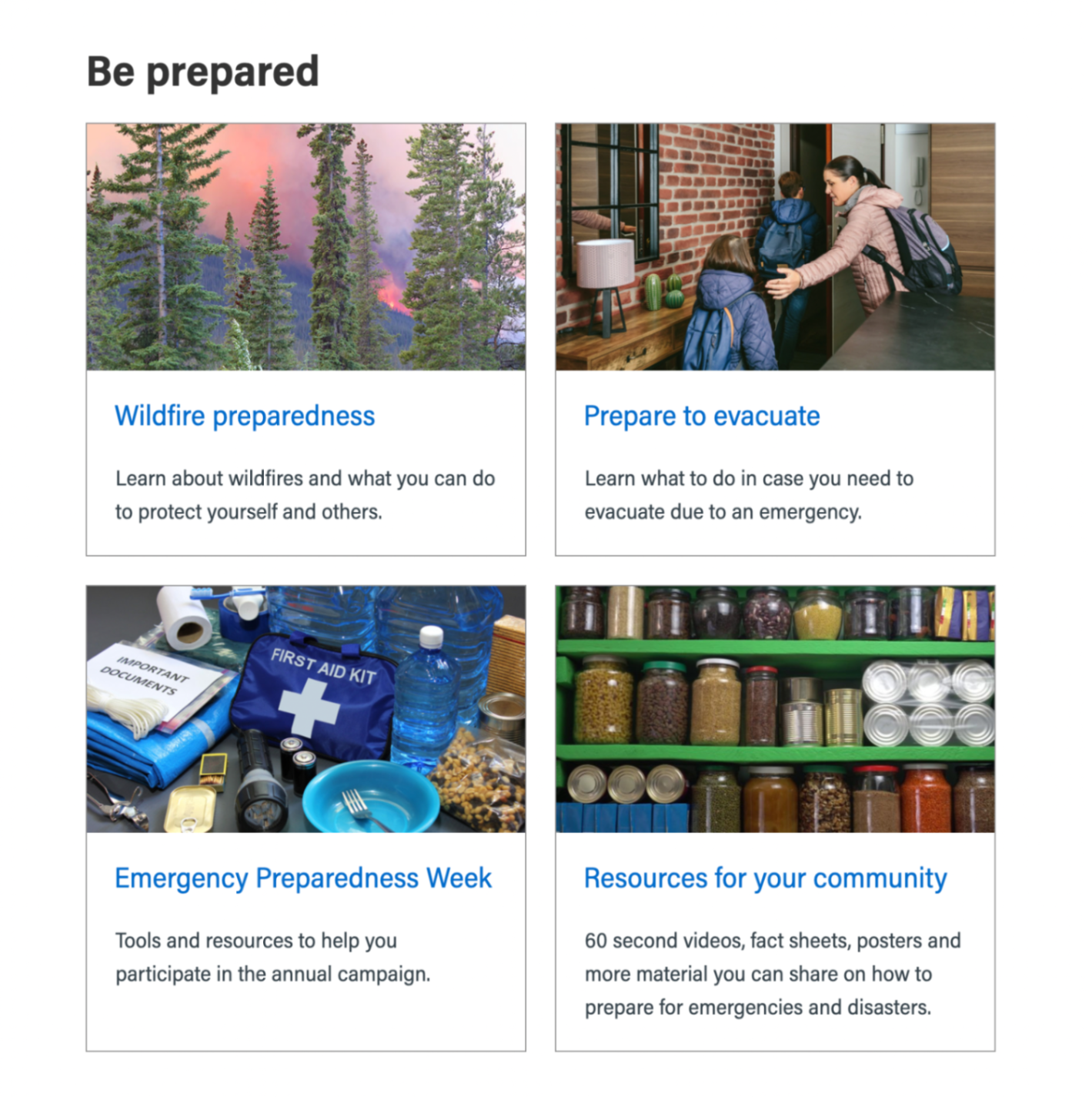 Emergency Preparedness Week 2024